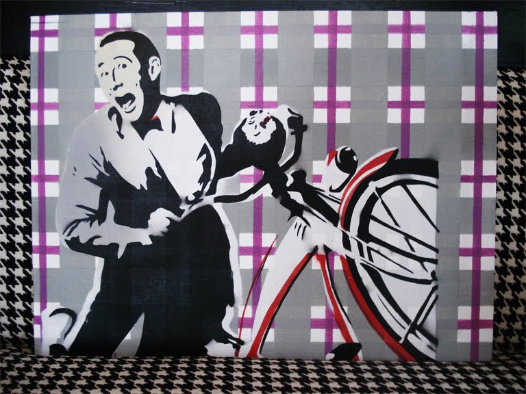 Spicolli Design: PeeWee Herman Stencil