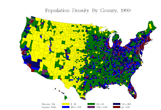 Us map of population density by state - golflines