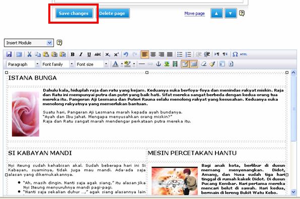 Membuat Halaman Koran