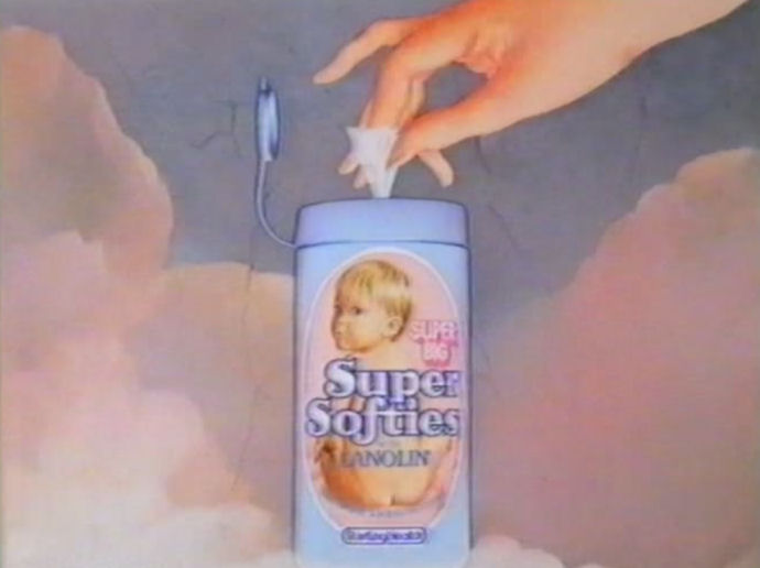 The Lost Continent: Eighties Russell Hall adverts: Johnson's, Super Softies and One Cal