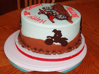 Cake Believe: Dirt Bike Rider