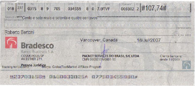 Como Preencher Cheque De Mil Reais