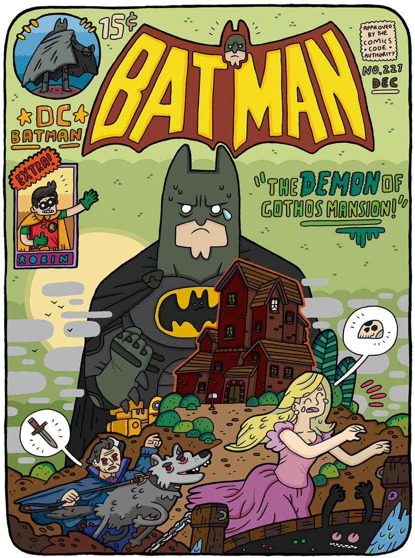 Covered: Alec Jones covers Batman 227