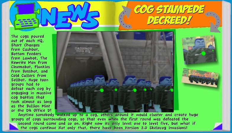 Toontown Fantasy: Cog Stampede!