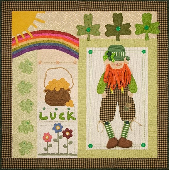 St. Patrick's Day Quilt Patterns "Luck O' The Irish" - Parties and Patterns