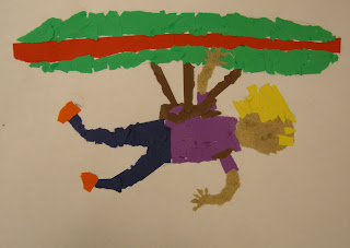 Art at Wealthy: Jacob Lawrence Movement Collage