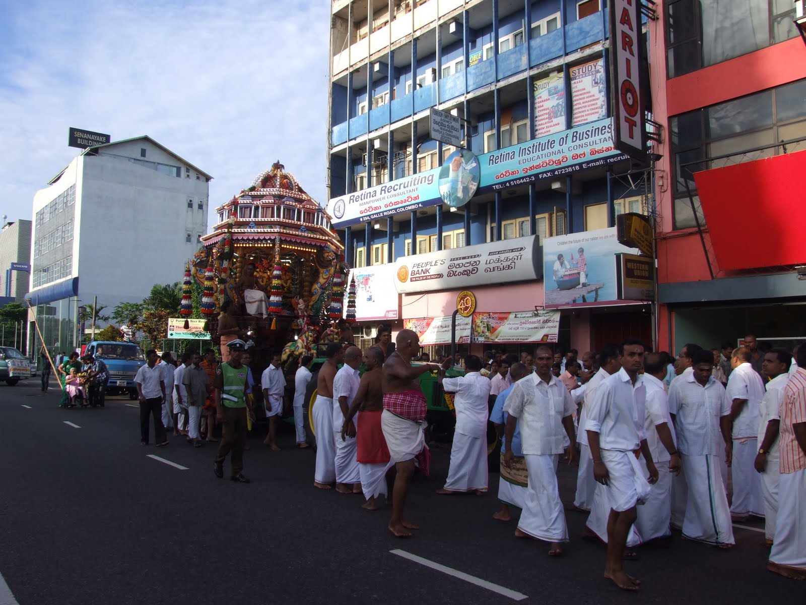 Passion Parade: A Charming Aadi Vel Cart Parade in Colombo