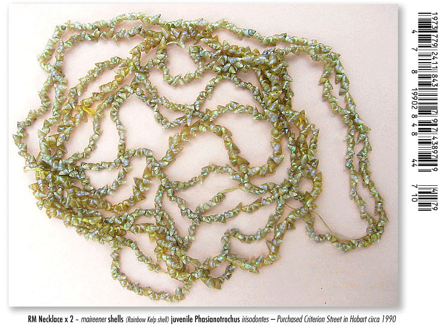 Truganini's Necklaces