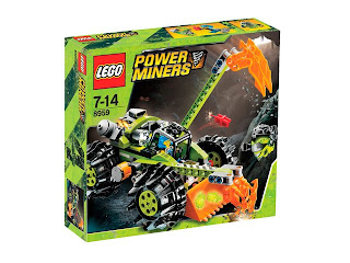 Boris Bricks: LEGO Power Miners Box Art