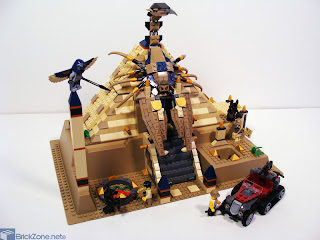 Boris Bricks: LEGO Pharaoh's Quest #7327 Scorpion Pyramid Review