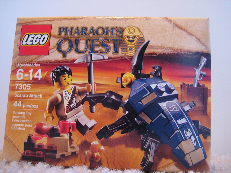 Boris Bricks: LEGO Pharaoh's Quest #7395 Scarab Attack Picture