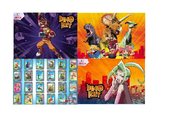 DINO REY TELEVISIÓN: TRICERATOPS,GABU O CHOMP DE DINO REY