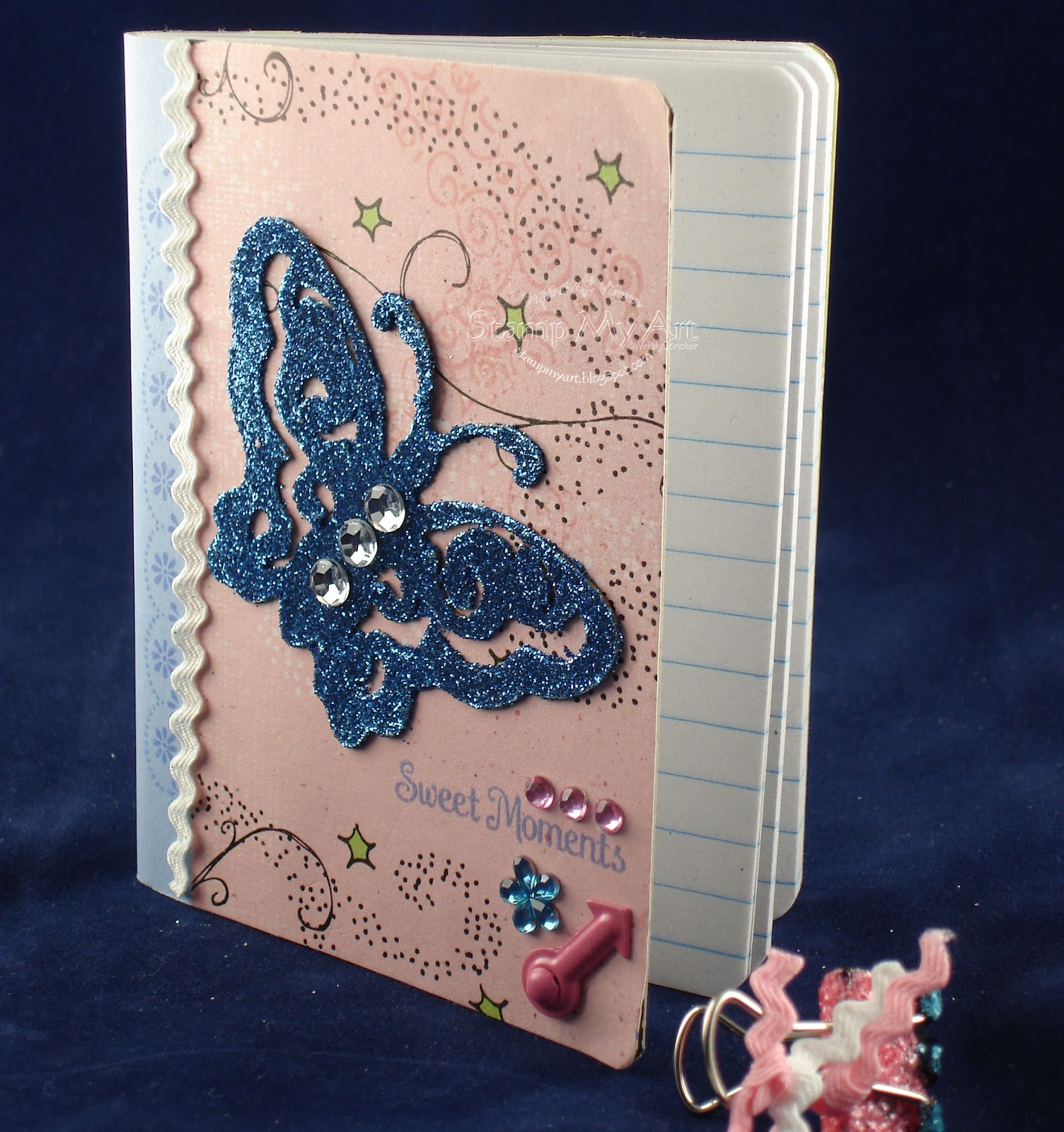 Stamp My Art: Altered Art - Mini Notebook