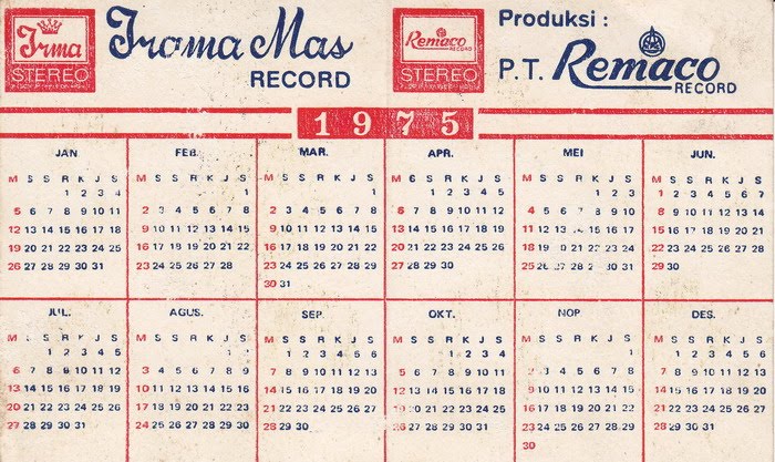 antikpraveda.blogspot.com: Tanggalan tahun 1975.