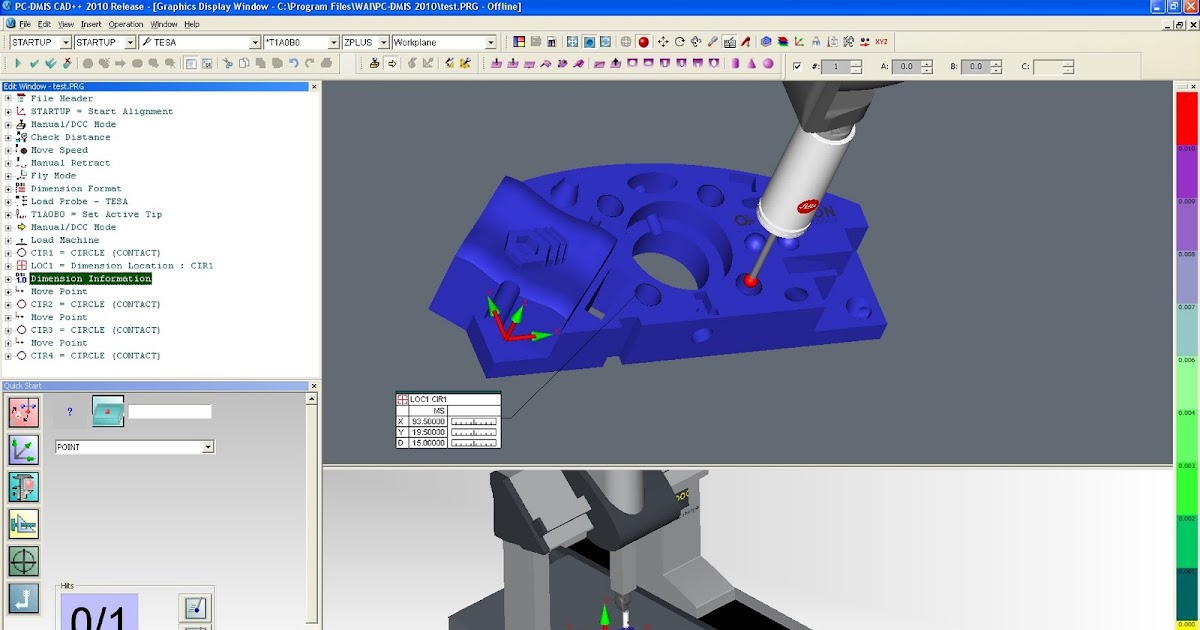 CMM Quarterly: Hexagon Metrology Releases PC-DMIS 2010