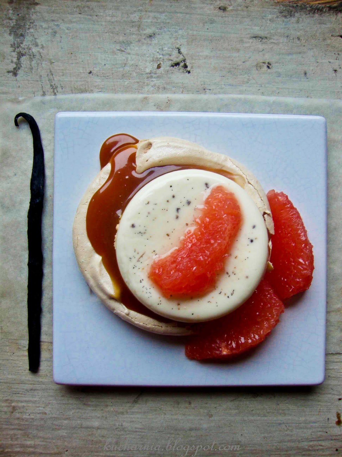 KUCHARNIA: Recipe Redux: Grapefruit Fluff, 2011; czyli jak tą pannę ułożyć?