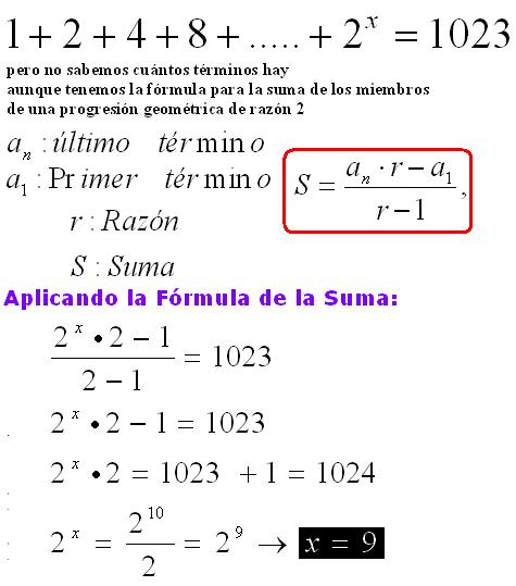 Matematicas Maravillosas: Ecuación Exponencial - Incluyemdo suma de una ...
