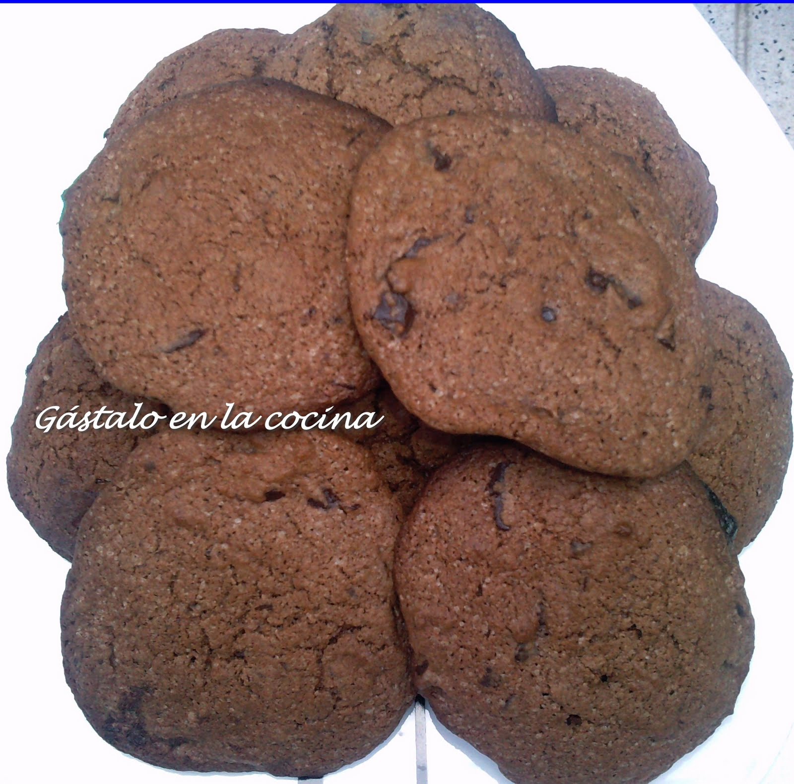 Gástalo en la cocina: CHEWY CHOCOLATE CHIP COOKIES (GALLETAS BLANDAS DE ...