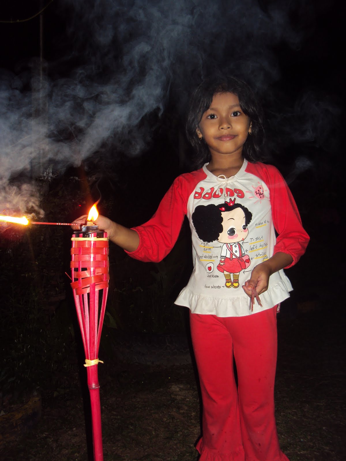 Malam Raya - Menghabiskan Bunga Api ~ SURIA AMANDA