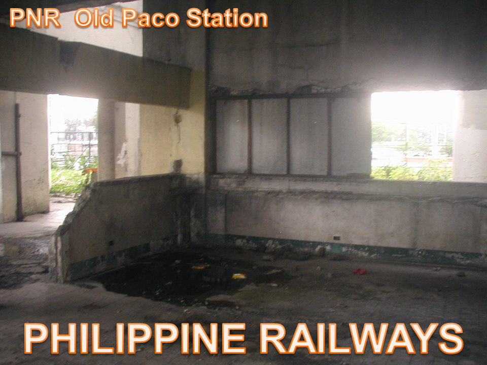 .: Ang lumang istasyon ng Paco