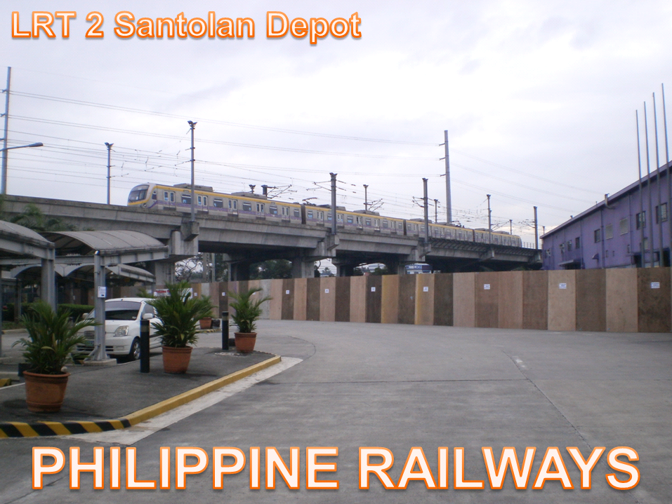.: LRT 2 Santolan Depot