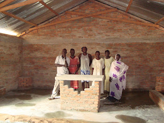 Nyamlell: Father Michael Barton's Sudan mission: New chapel in Marial Baai