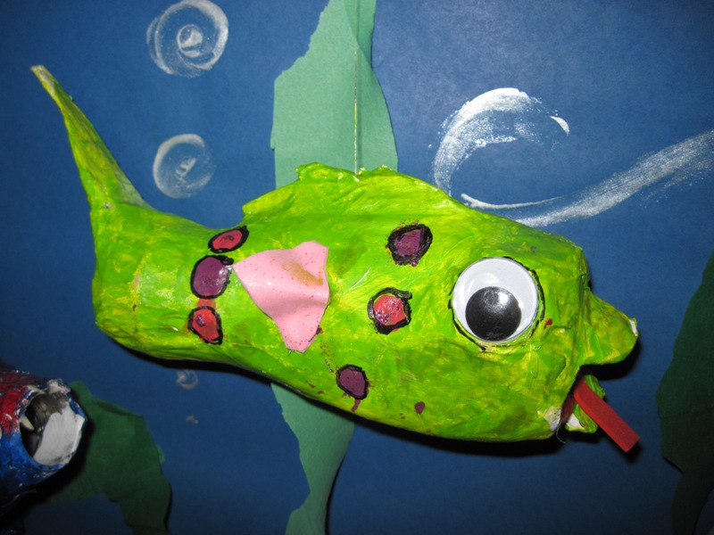 Paper Mache Angler Fish