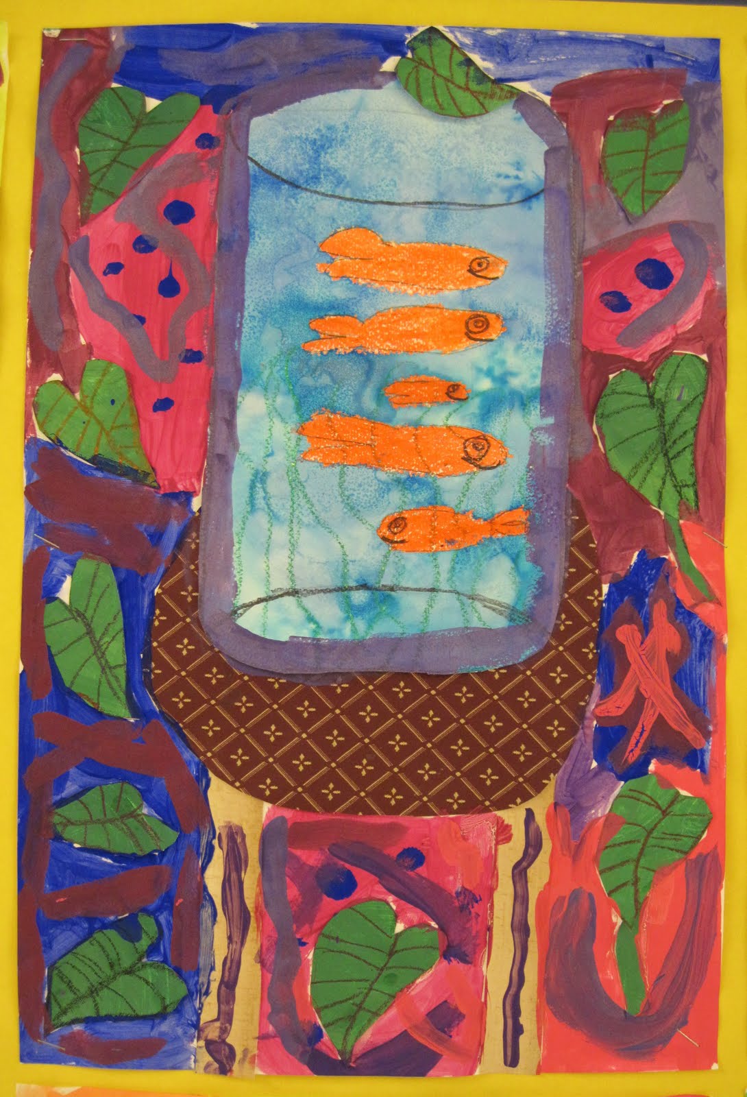 There's a Dragon in my Art Room: 2nd graders' interpretation of Matisse ...