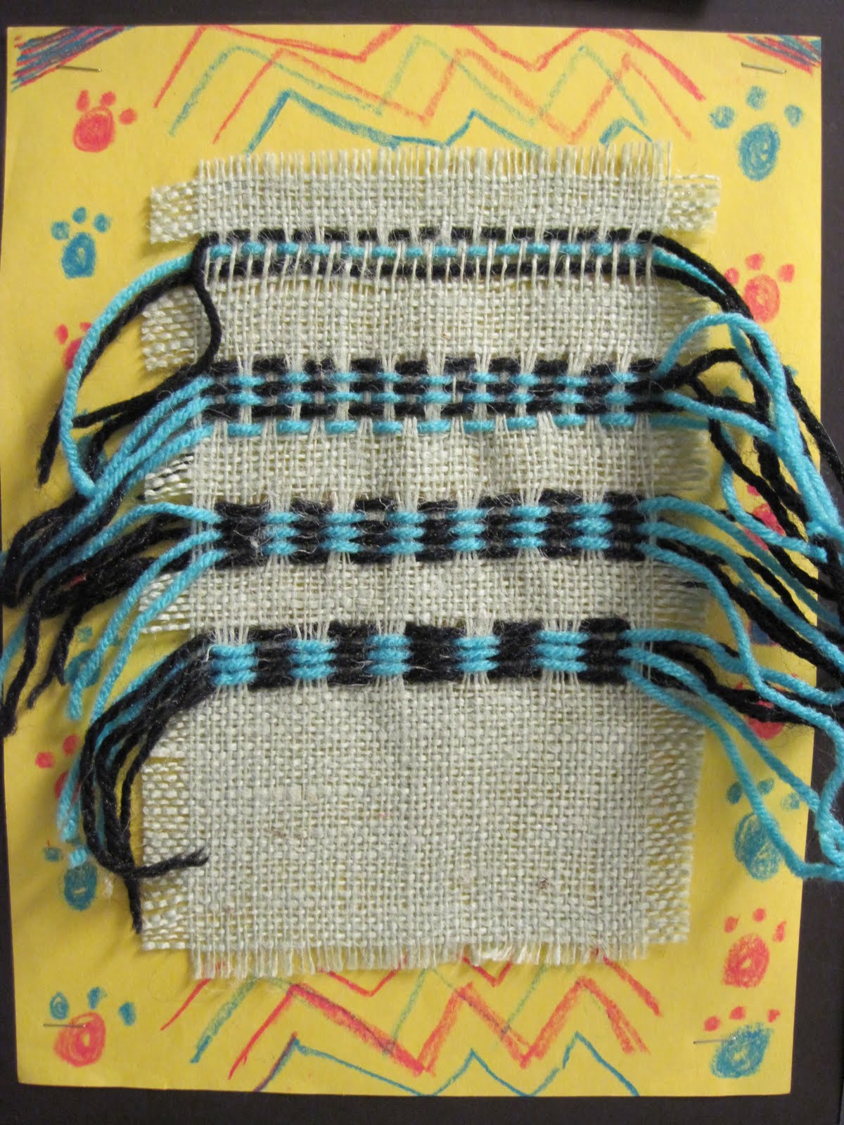 There's a Dragon in my Art Room: Wonderful Wacky Weaving - 3 projects