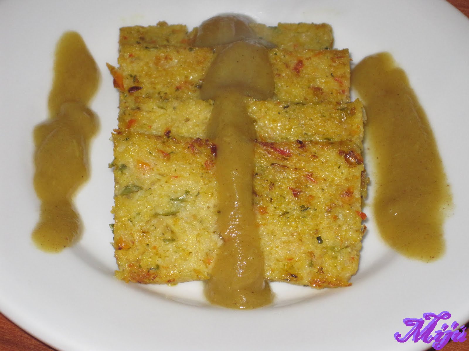 EL BOCADO DE LA HUERTA: POLENTA SAMIRA SABOR A MAR CANTABRICO