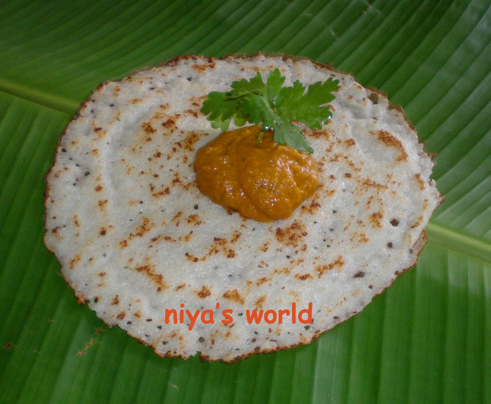 Niya's World: Rawa ( Sooji ) Dosa