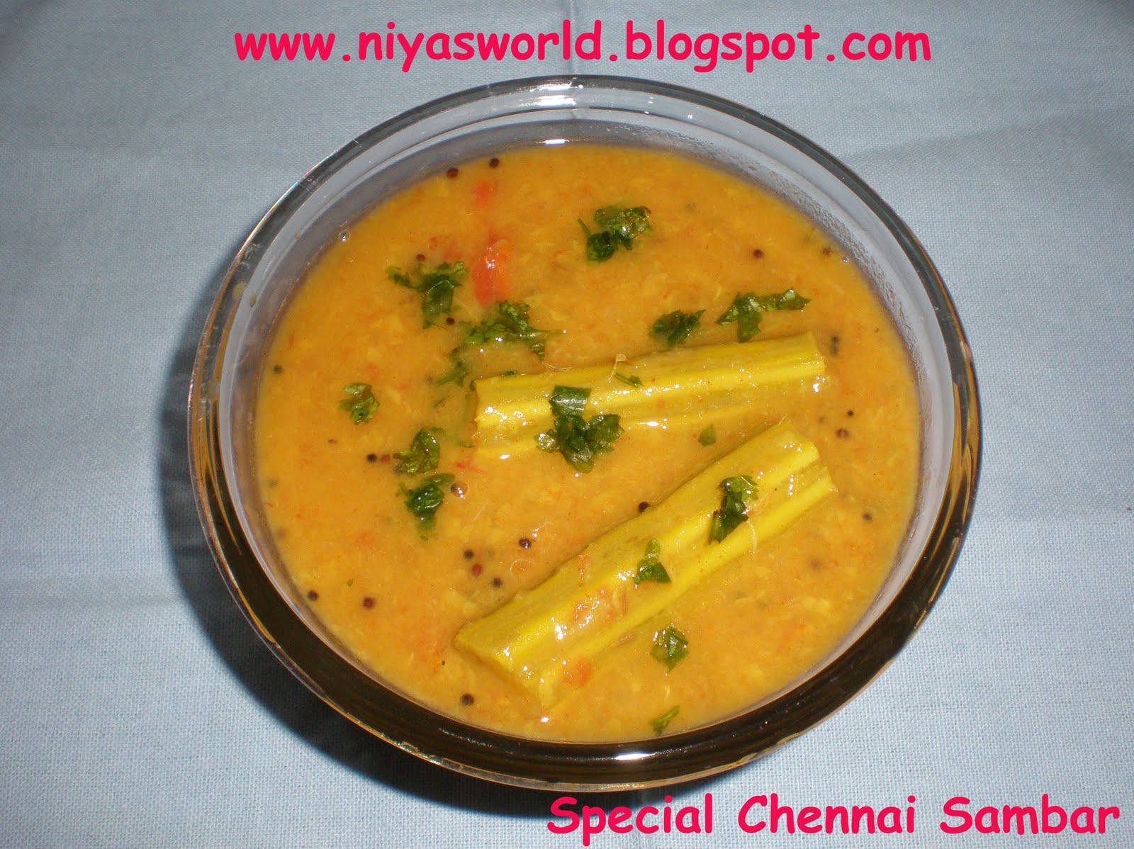 Niya's World: Chennai Sambar