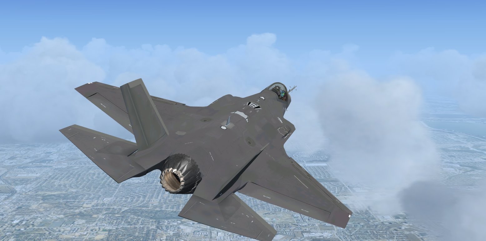 IndiaFoxtEcho Visual Simulations: F-35 Lightining II - feature complete ...