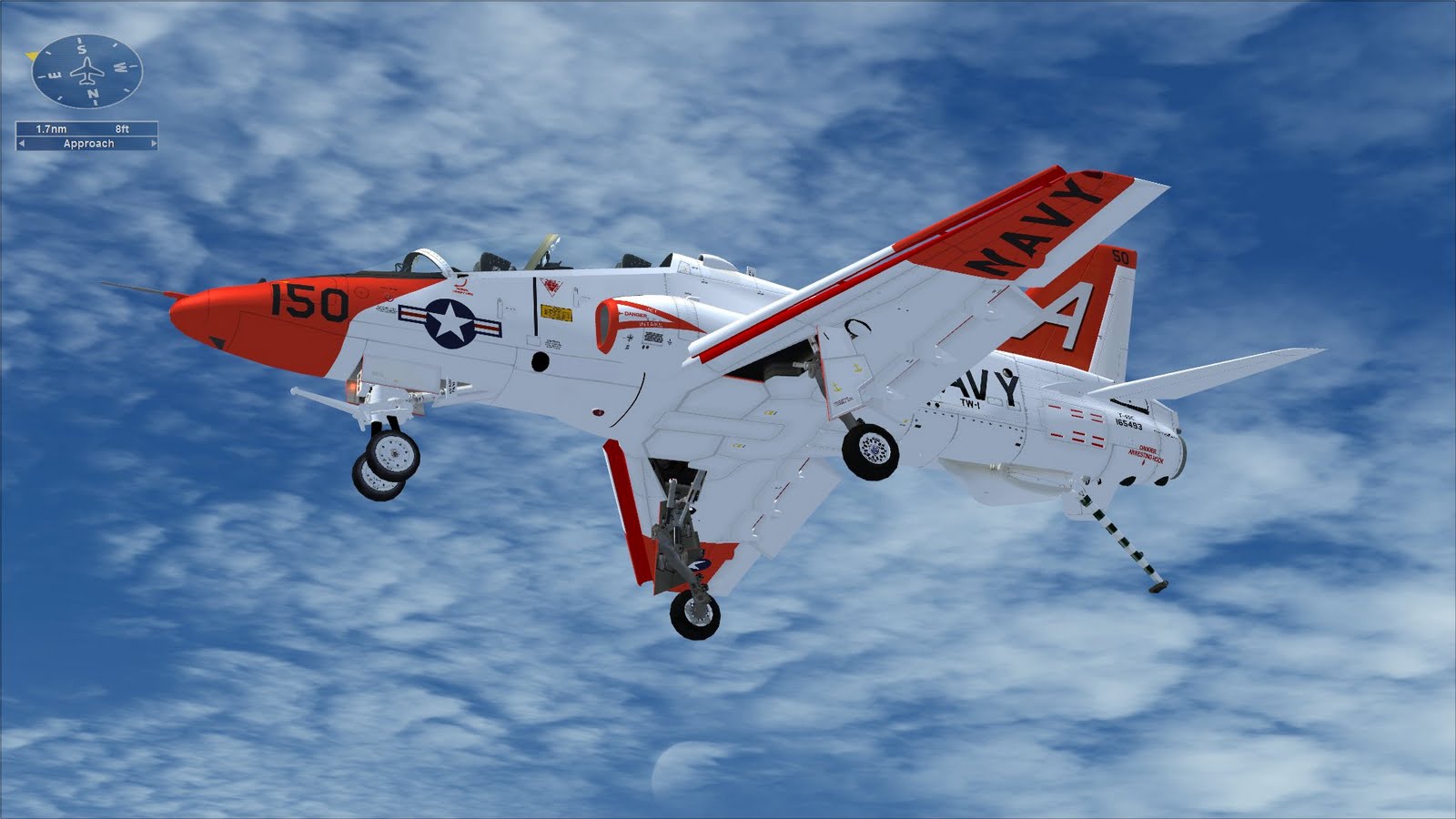 IndiaFoxtEcho Visual Simulations: First flight of the new T-45C (and ...