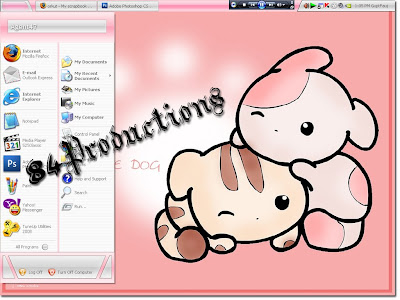Free Themes XP & Style XP For Windows & VIsta Theme: Cute Pink Windows ...