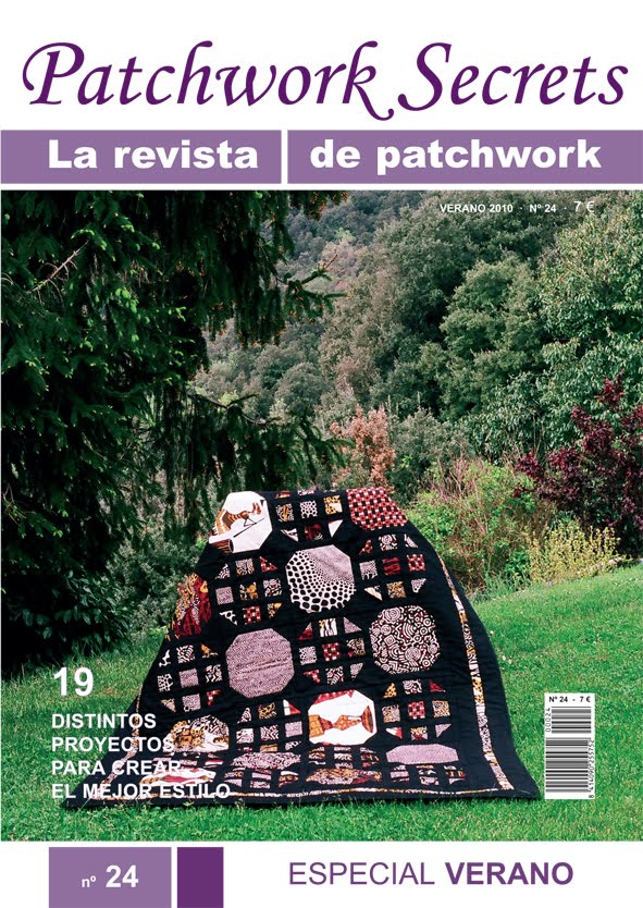 Patchwork Estudio: Colaboración en Patchwork Secrets - Revista Núm. 24