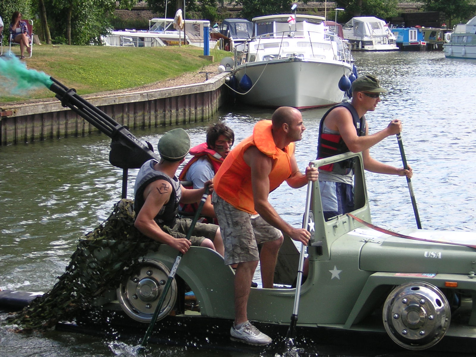 The Raft Journal: Whacky Raft Races