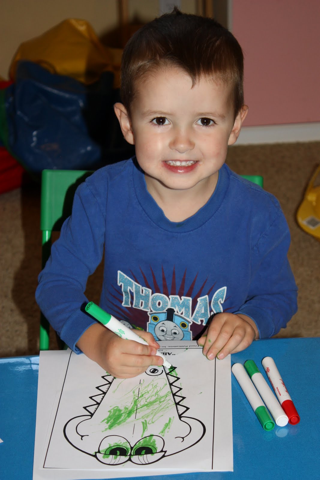 Sunshine Preschool: Teasing Mr Alligator...