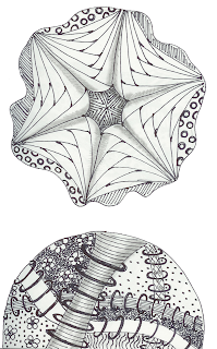 Tangle Trance: Zentangles -starting my adventure with zentangles