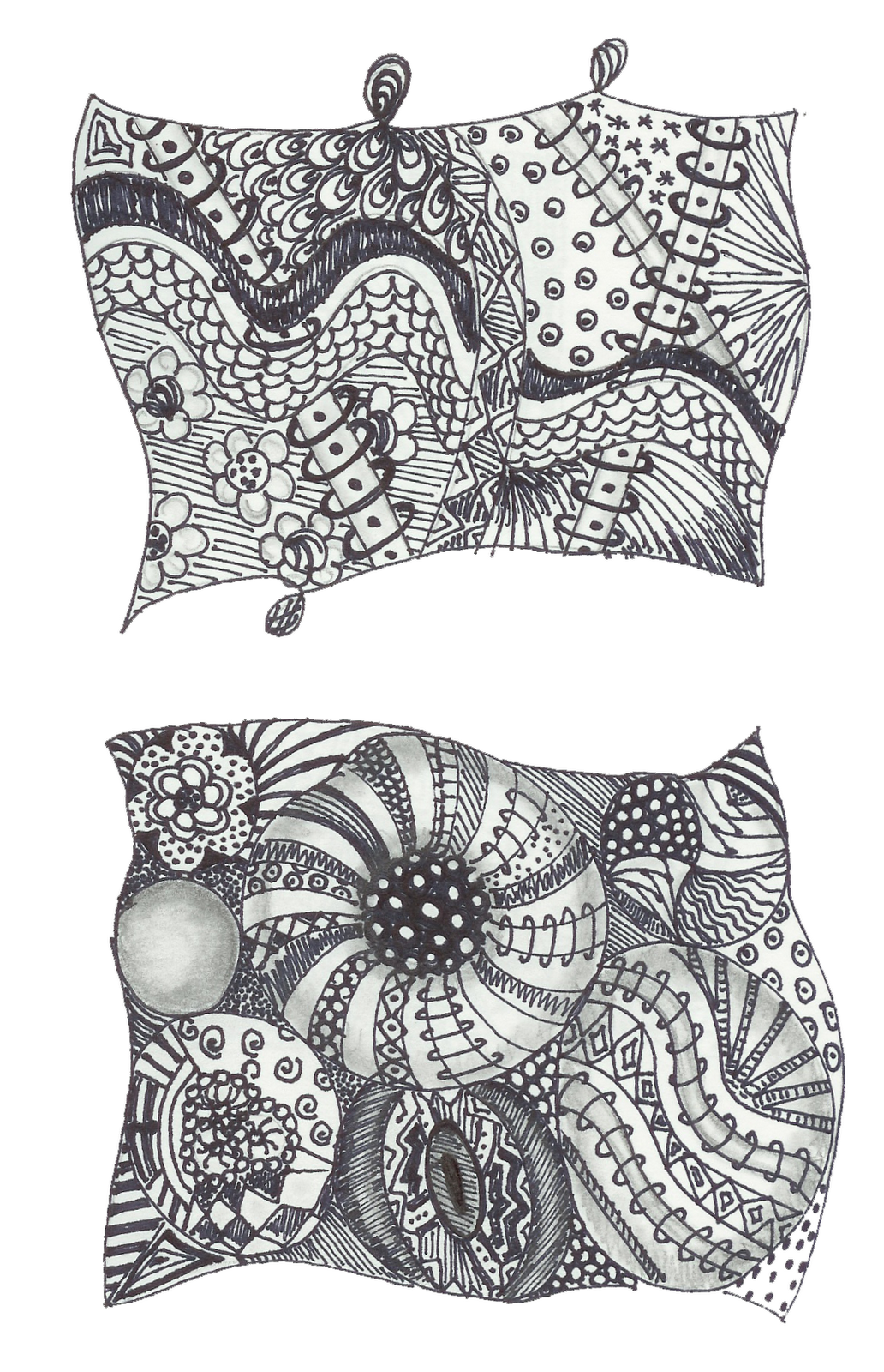 Tangle Trance: Zentangles -starting my adventure with zentangles