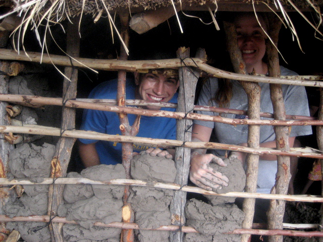 Moyers in Namibia: Throwing Mud!