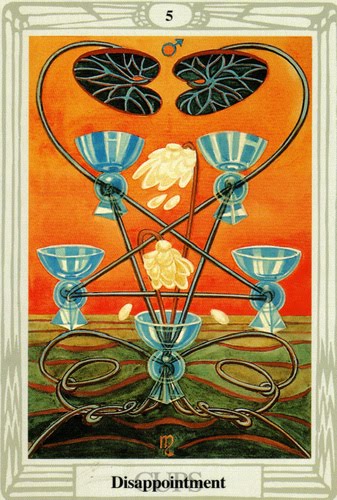 Senhor da Vida Tarot: Arcano para o dia: O 5 de copas