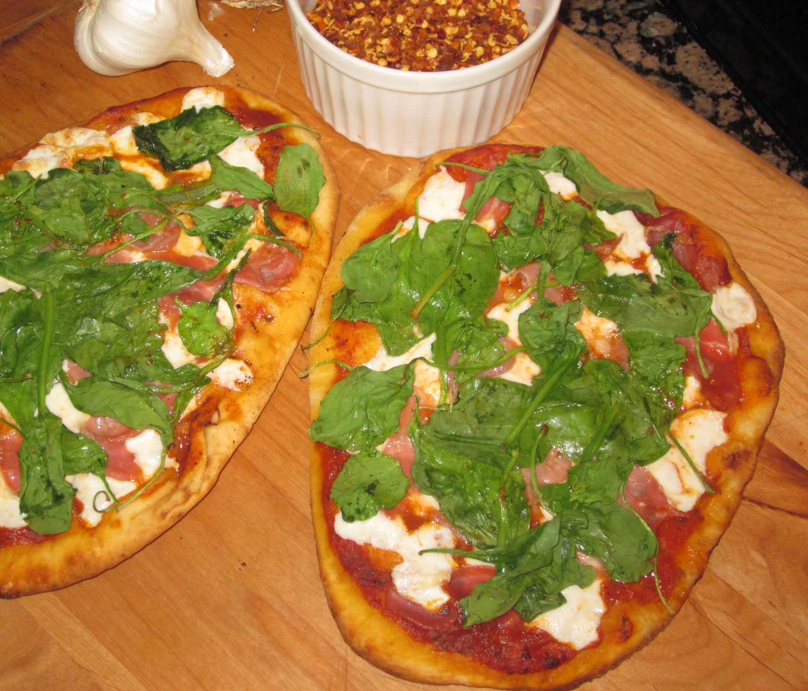 One Spicy Dish: Na'an Pizza.....Almost Gourmet