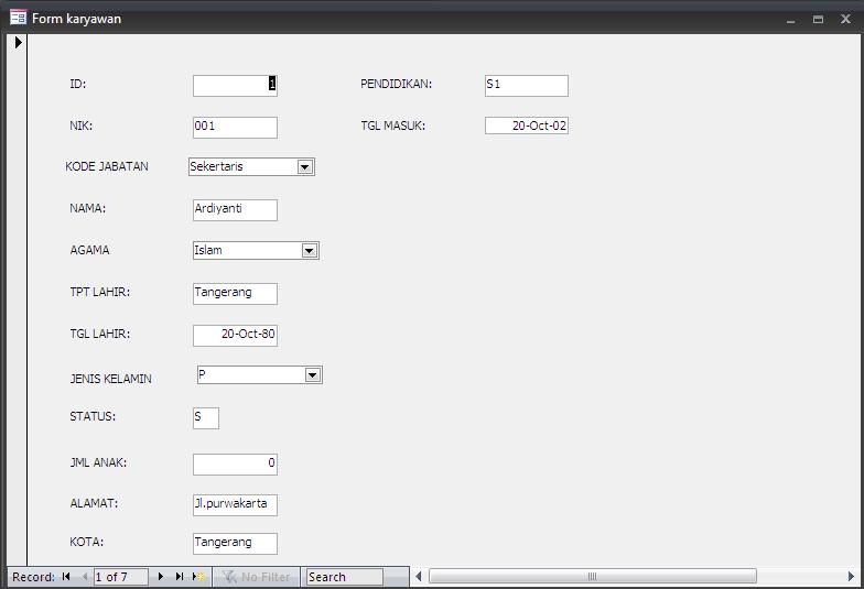 blog_qu: File master,file transksi,file report
