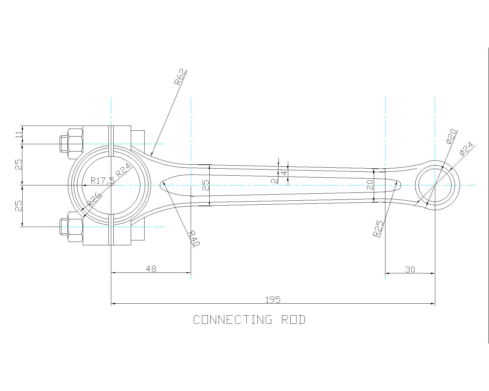 Engineering Designs by Rajesh: Connecting Rod
