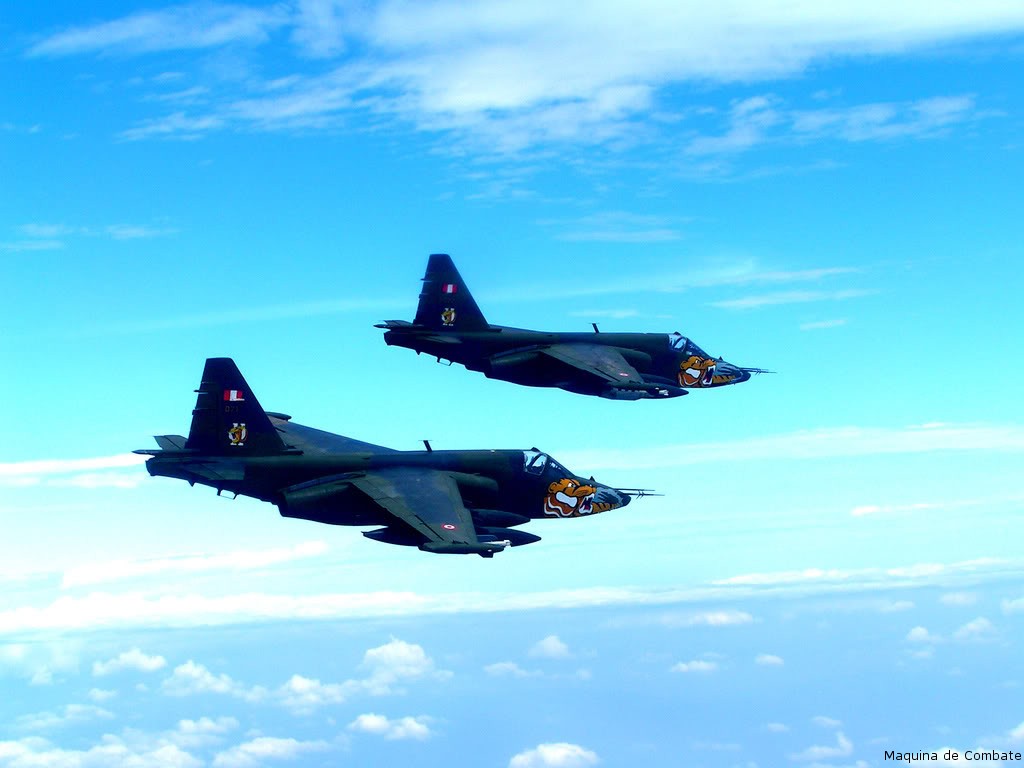 En el aire: Sukhoi Su-25