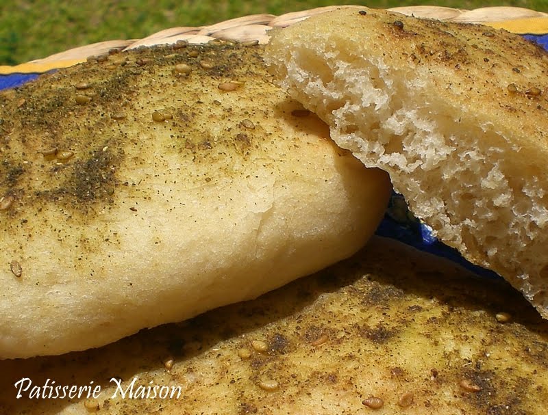 Patisserie Maison: Pain pita au za'atar