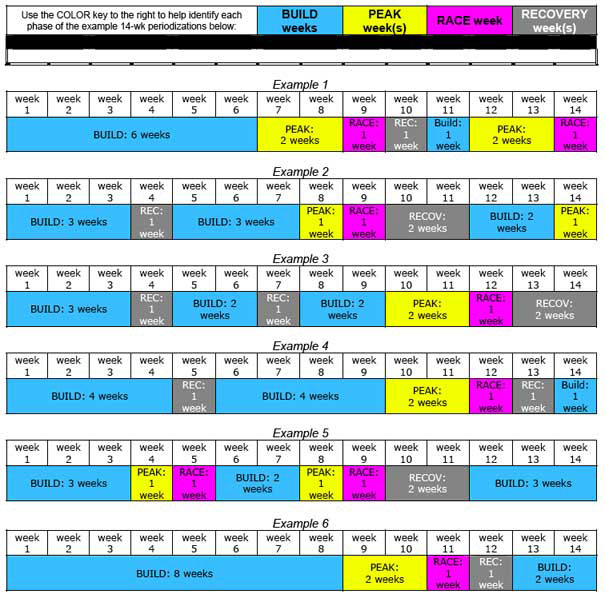 endurance racing: Training plans and structured workouts