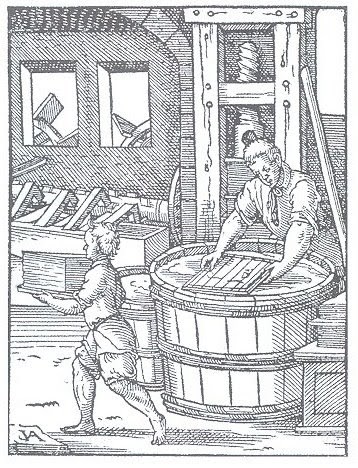 Antique Prints Blog: The paper of old prints