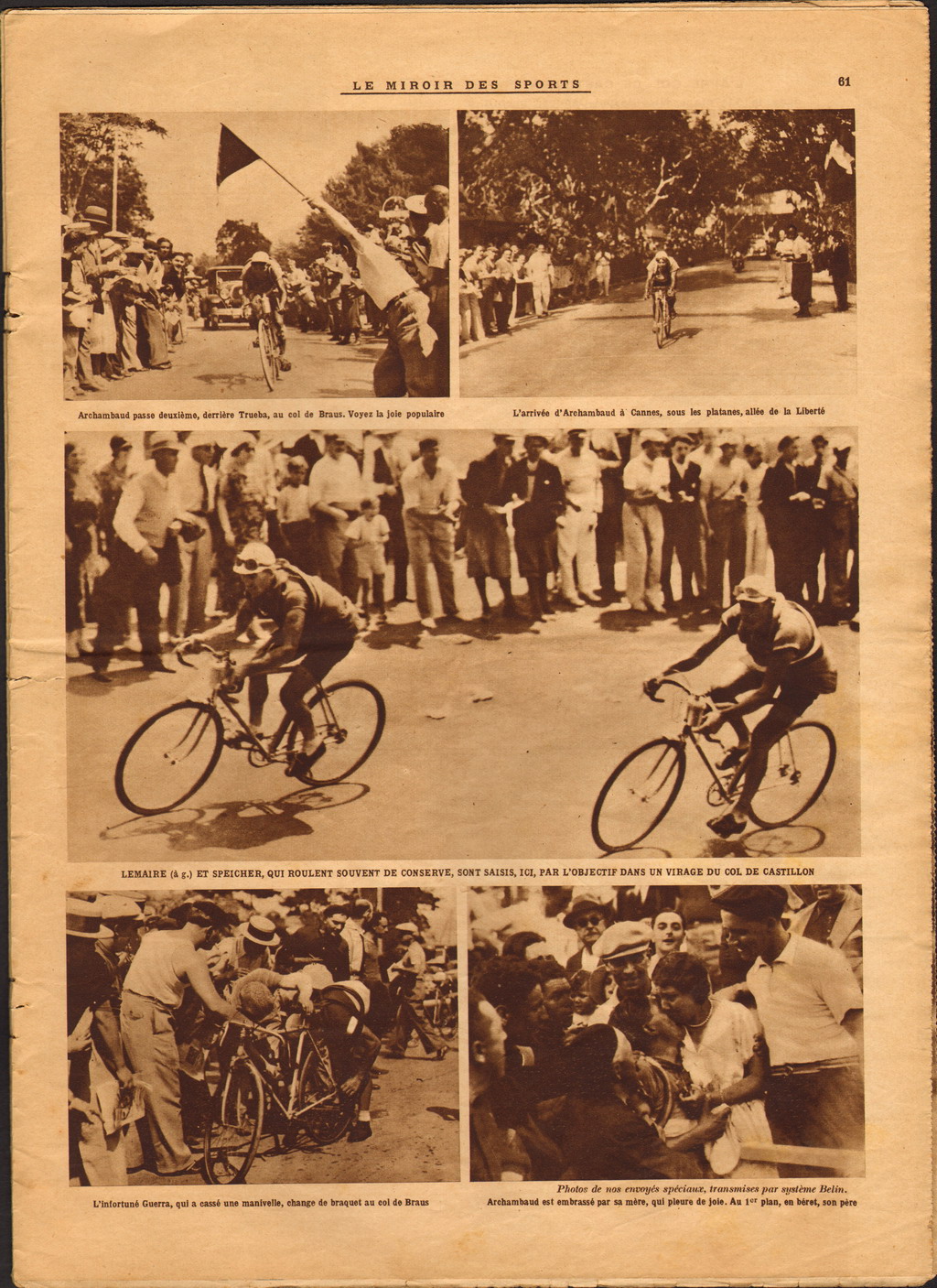 Cycling Passions: 27th - Tour de France - 1933